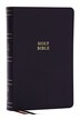 Thomas Thomas Nelson NKJV Compact Center-Column Reference Bible Black ...