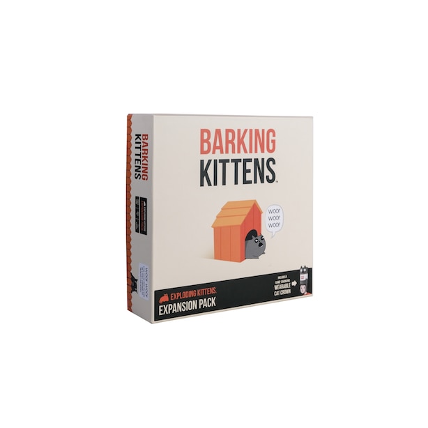 Exploding Kittens Card Game Expansion Barking Kittens By Exploding