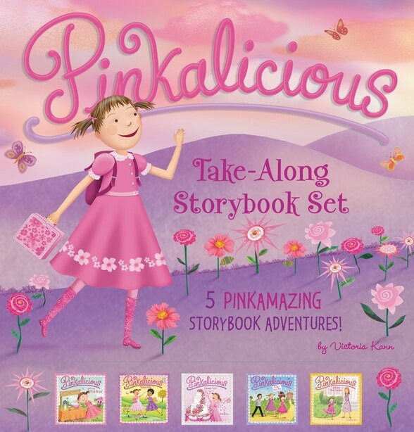 The Pinkalicious Take Along Storybook Set Tickled Pink Pinkalicious