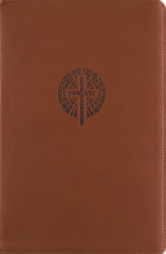 Nrsvue, Single-column Reference Bible, Leathersoft, Brown, Comfort ...