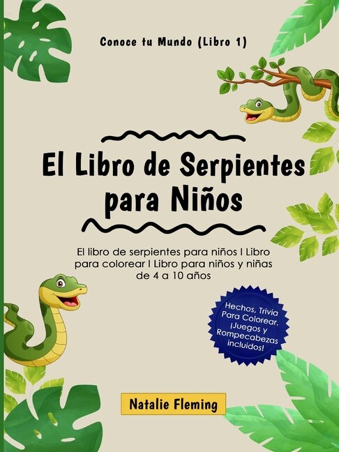 El Libro de Serpientes para Niños: El libro de serpientes para niños I ...