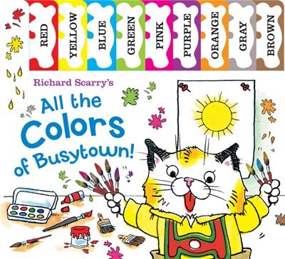 richard scarry free coloring pages