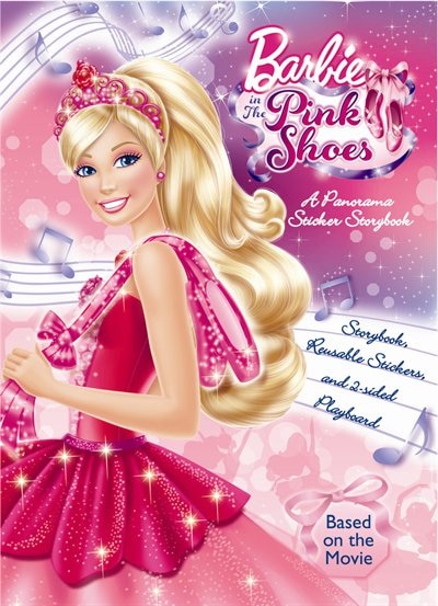Barbie in the Pink Shoes: A Panorama Sticker Storybook | Indigo