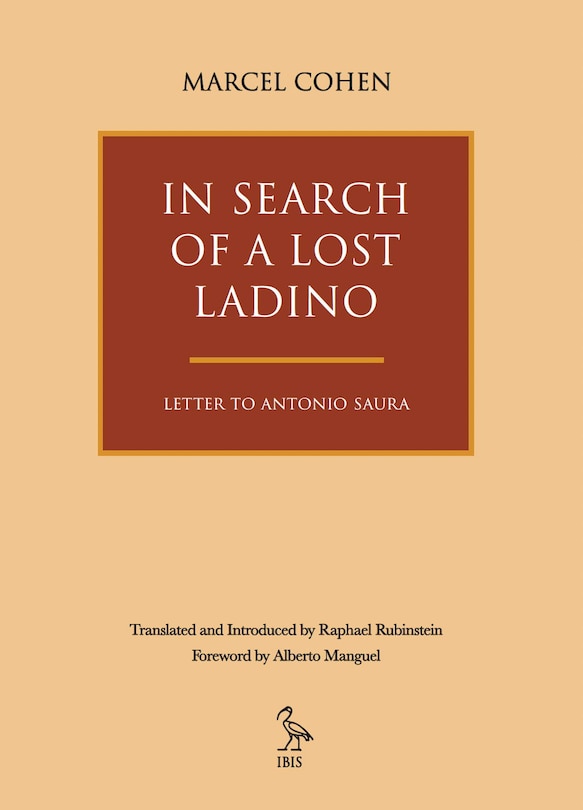 In Seach Of A Lost Ladino: Letter To Antonio Saura Book By Marcel Cohen ...