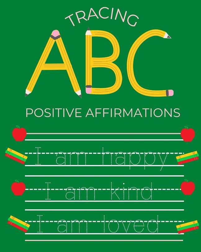 Tracing ABC Positive Affirmations | Indigo