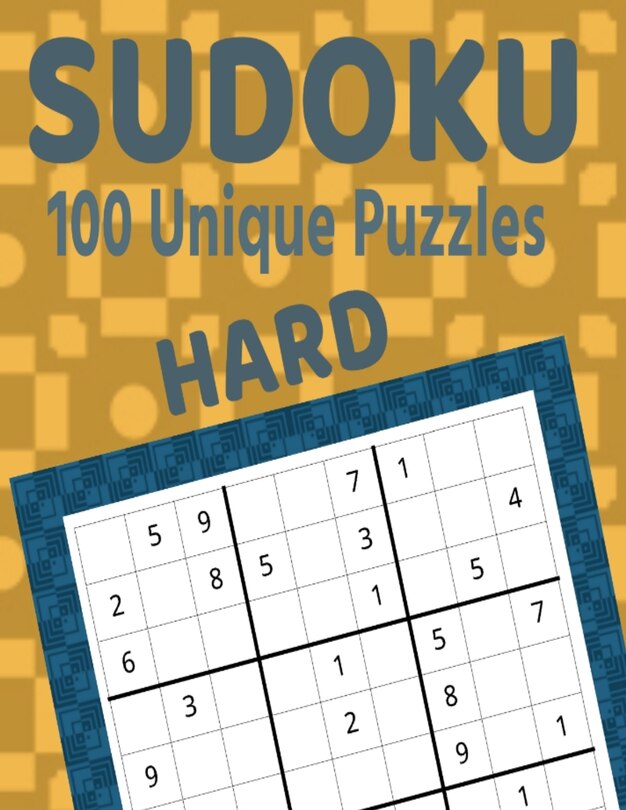 Sudoku 100 Unique Puzzles Hard: Accept The Challenge With 100 Sudoku ...