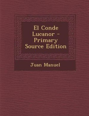 El Conde Lucanor | Indigo