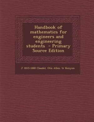 Handbook of mathematics for engineers and engineering students | Indigo