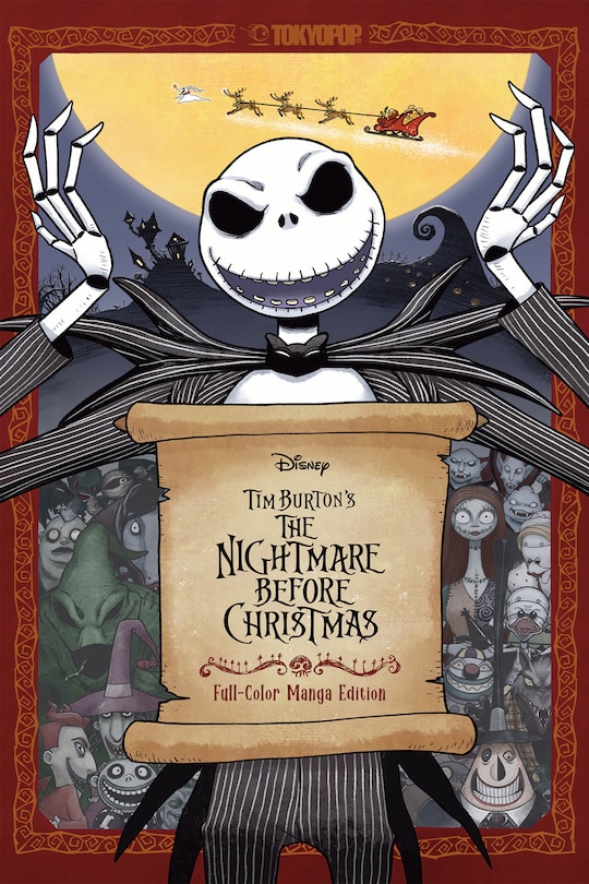 Disney Manga: Tim Burton's The Nightmare Before Christmas Full-color ...