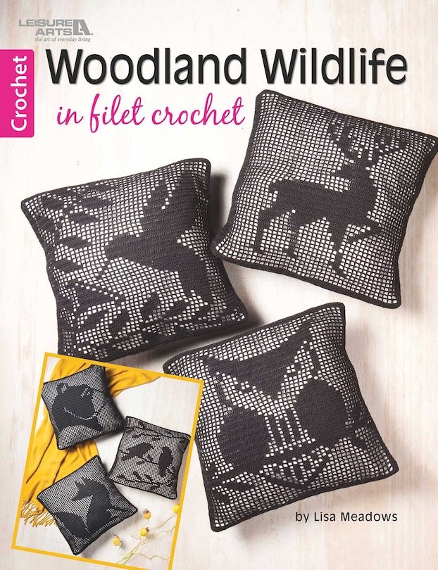 Woodland Wildlife In Filet Crochet: 9 Animal Silhouette Designs Book By ...
