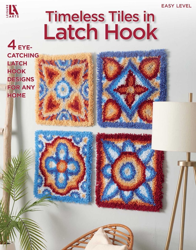 Timeless Tiles In Latch Hook: 4 Eye-catching Latch Hook Designs For Any ...