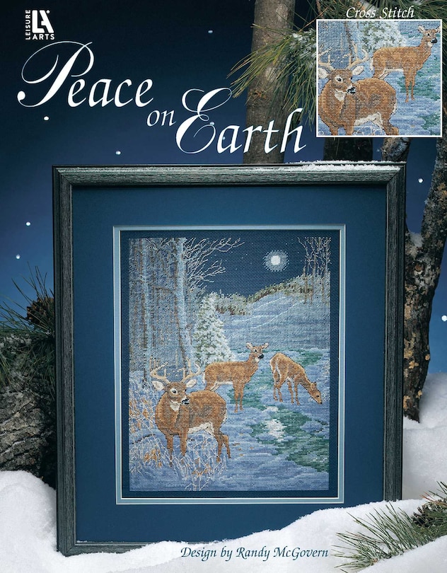 Peace On Earth Cross Stitch Book By Leisure Leisure Arts, ('tp') | Indigo