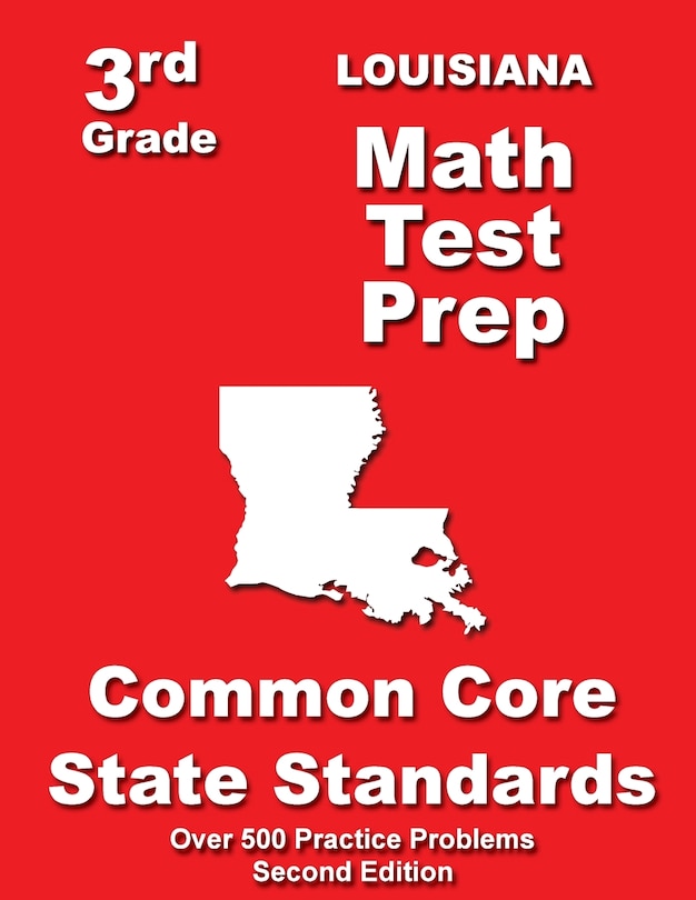 Louisiana 3rd Grade Math Test Prep: Common Core State Standards | Indigo