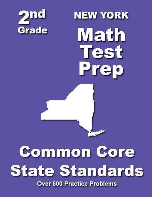 New York 2nd Grade Math Test Prep: Common Core State Standards Book By ...