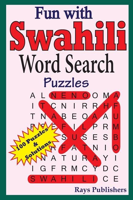 Fun With Swahili - Word Search Puzzles Book By Rays Rays Publishers ...