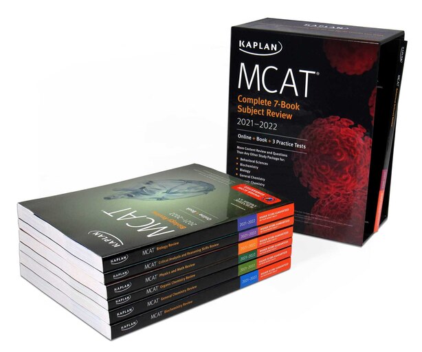 Mcat Complete 7-book Subject Review 2021-2022: (online + Book + 3 ... Mcat Complete 7-book Subject Review 2021-2022: (online + Book + 3 ...