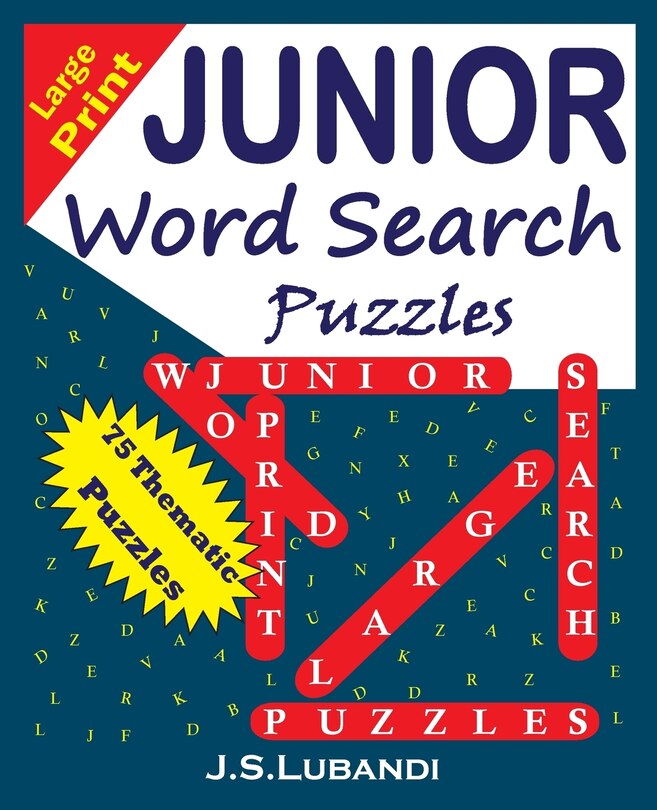 Large Print JUNIOR Word Search Puzzles | Indigo