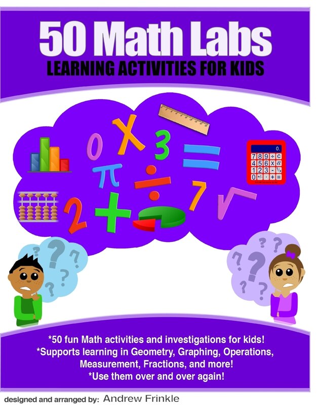 50 Math Labs: Learning Activities For Kids Book By Andrew Frinkle, ('tp ...
