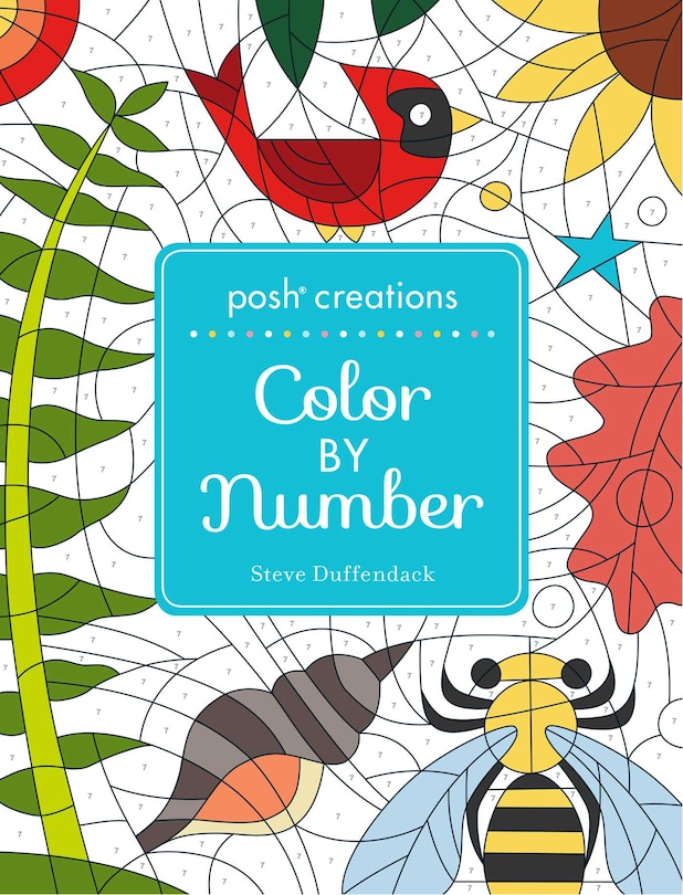 POSH COLOUR BY NUMBERS: Color by Number | Indigo