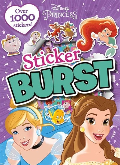Disney Princess Sticker Burst: Over 1000 Stickers! Book By Parragon Books Ltd, ('pf') | Indigo