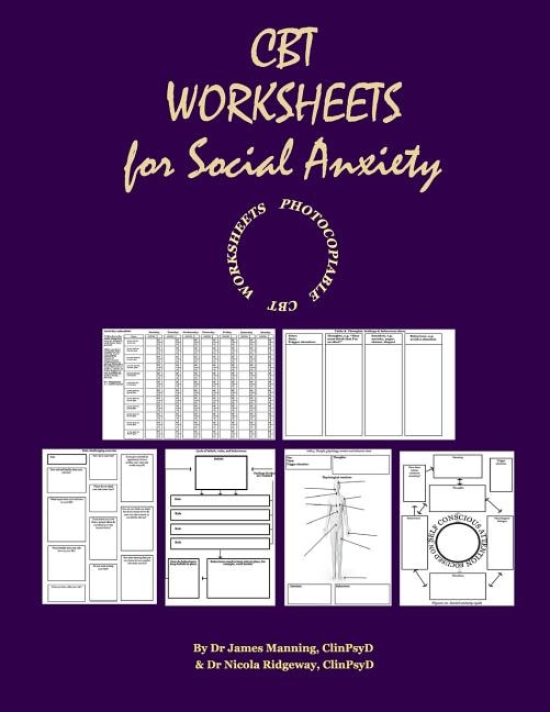 Cbt Worksheets For Social Anxiety: Cbt Worksheets For Cbt Therapists In ...