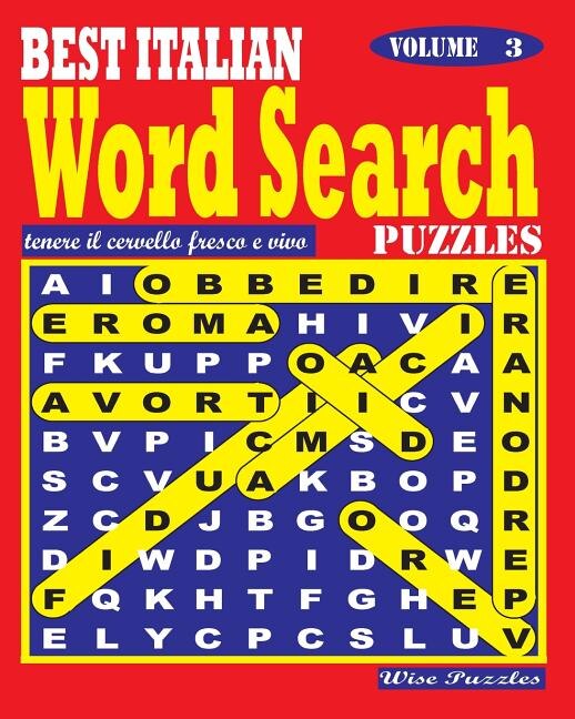 BEST ITALIAN Word Search Puzzles. Vol. 3 | Indigo