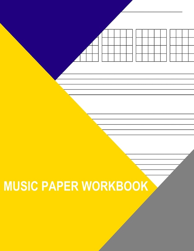 Music Paper Workbook: Guitar Tablature With Chord Symbols Book By Thor ...