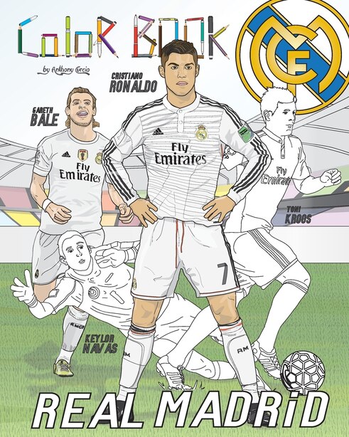 Soccer Real Madrid Coloring Pages