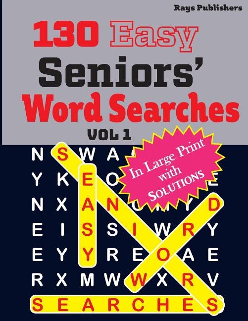 130 Easy SENIORS' Word Searches | Indigo