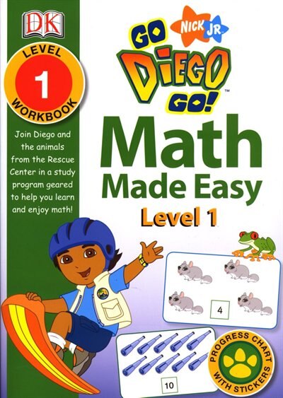 Math Made Easy Go Diego Go Level 1 | Indigo