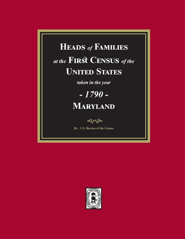 1790 Census of Maryland | Indigo