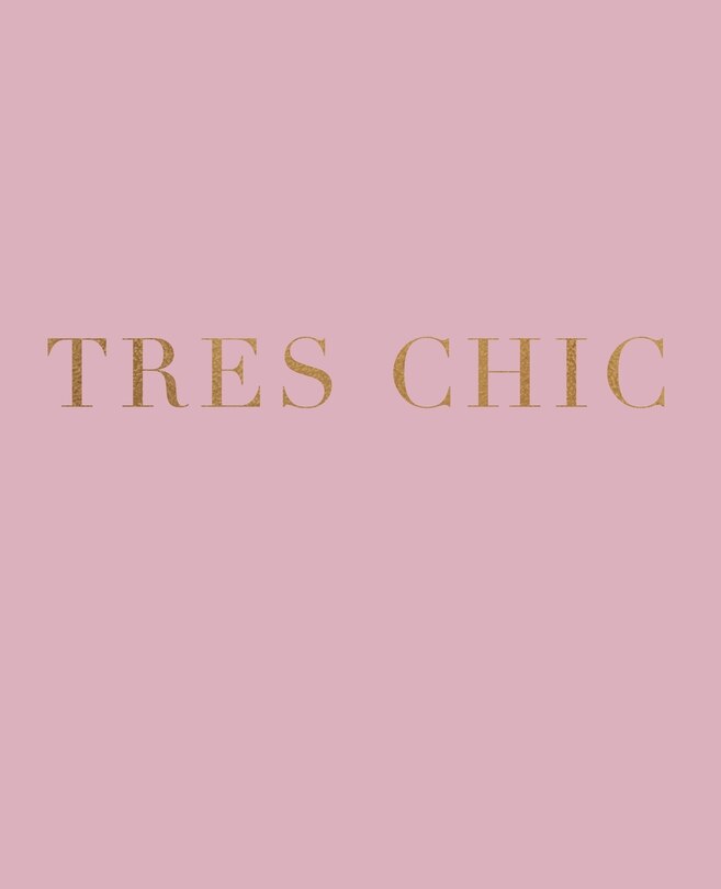 Tres Chic: A Decorative Book For Interior Design Styling - Ideal For ...
