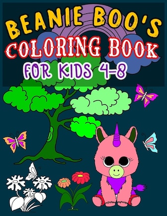 unicorn beanie boo coloring pages