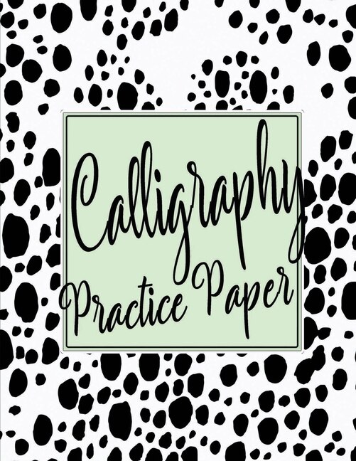 Calligraphy Practice Sheets: Workbook Of Slanted Grid Calligraphy Paper ...