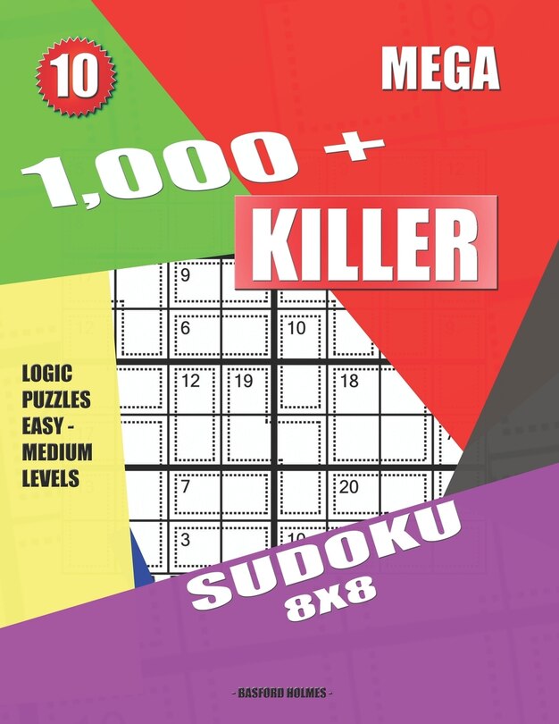 1,000 + Mega sudoku killer 8x8: Logic puzzles easy - medium levels | Indigo
