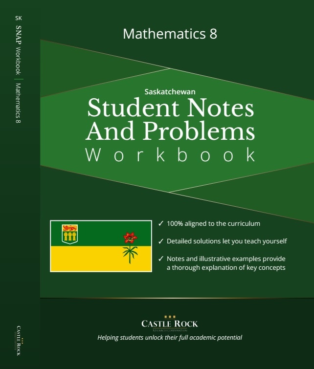 Mathematics 8 Saskatchewan: Student Notes and Problems Workbook | Indigo