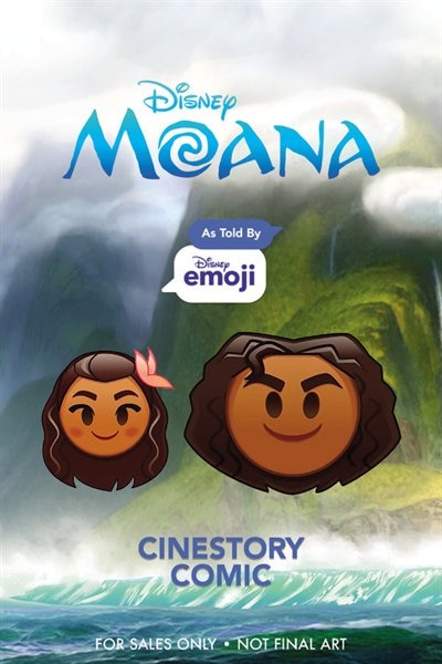 Disney Moana As Told By Emoji Cinestory Comic | Indigo