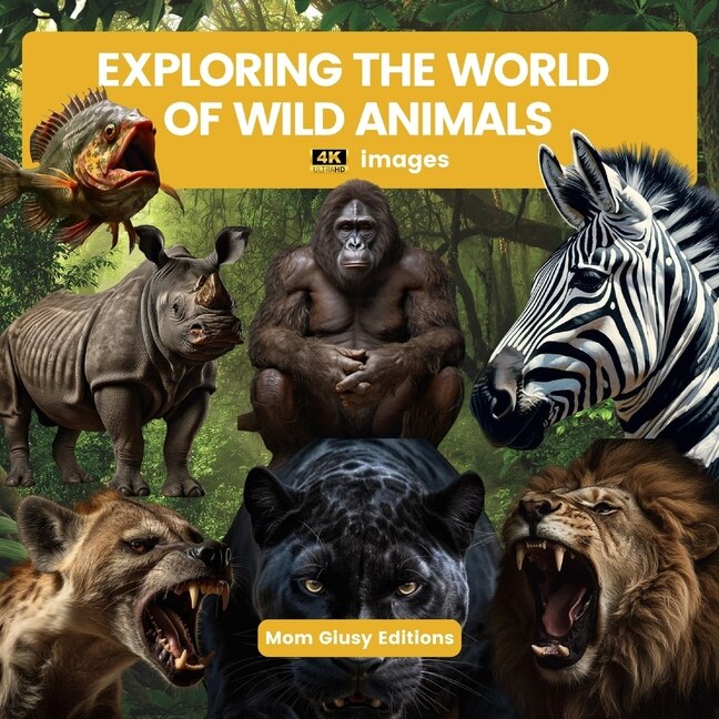 Exploring The World Of Wild Animals (4k Images) Book By Mom Giusy ...