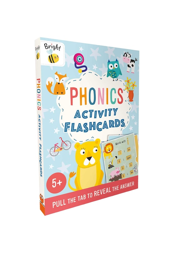 Bright Bee Phonics Activity Flashcards: With Slide Tabs To Reveal ...