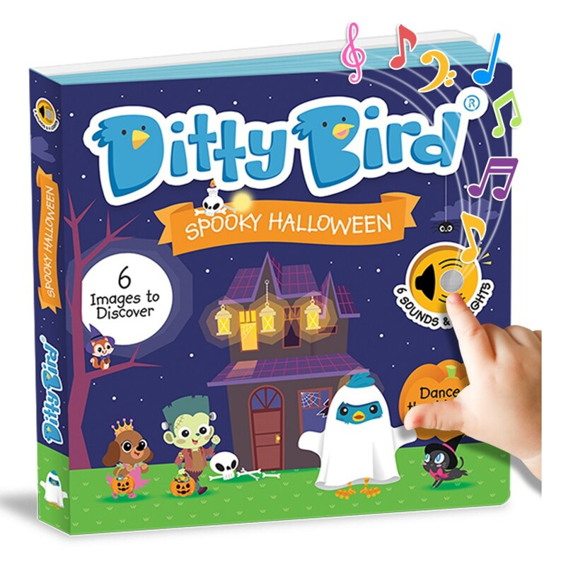 Ditty Bird | Halloween Sound Book | Interactive Musical For Babies And ...