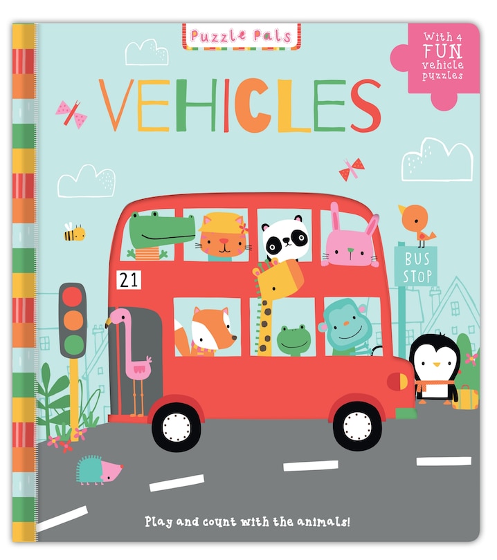 Puzzle Pals: Vehicles: Play And Count With The Animals! Book By Five ...