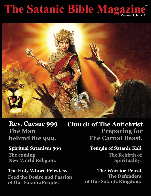 The Satanic Bible Magazine Book By George A Hart, ('tp') | Indigo