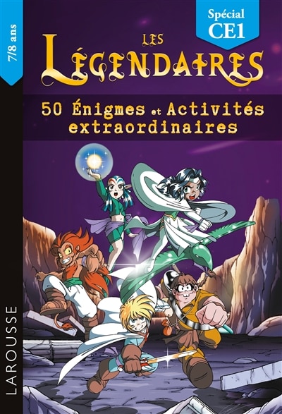 Les Légendaires: 50 Énigmes Et Activités Extraordinaires Book By Aurore ...