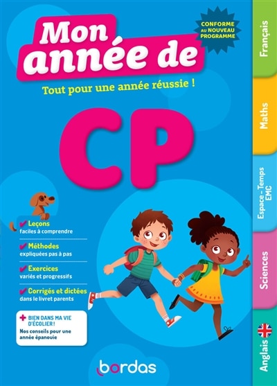 Mon Année De Cp: Tout Pour Une Année Réussie ! Book By Bordas, ('tp ...