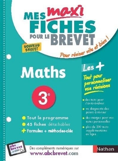 Maths, 3e: Nouveau Brevet Book By Cedric Gouygou,gilles Lassus, ('tp ...