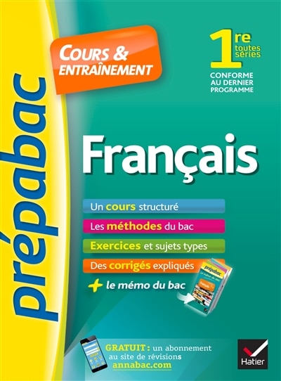 Français 1re Toutes Séries: Cours & Entraînement Book By Helene Bernard ...