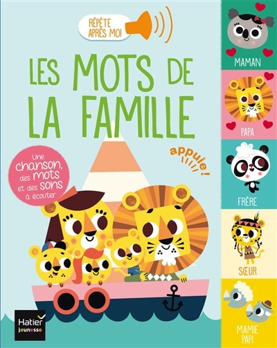 Les Mots De La Famille: Une Chanson, Des Mots Et Des Sons À Écouter ...