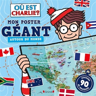 Où Est Charlie ?: Mon Poster Géant Book By Martin Handford, ('tp') | Indigo