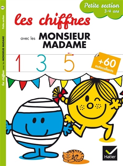Les Chiffres Avec Les Monsieur Madame: Petite Section, 3-4 Ans Book By ...