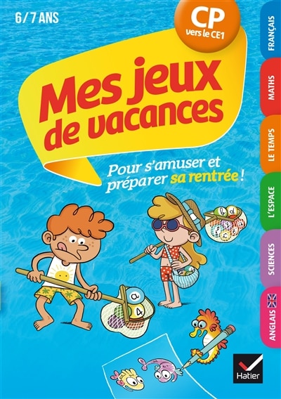 Mes Jeux De Vacances Cp Vers Le Ce1, 6-7 Ans Book By Julia Georges ...